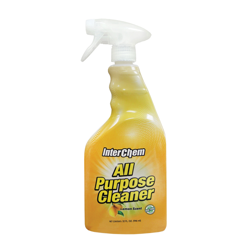 InterChem All Purpose Cleaner Lemon-32oz Trigger | Interchem Barbados